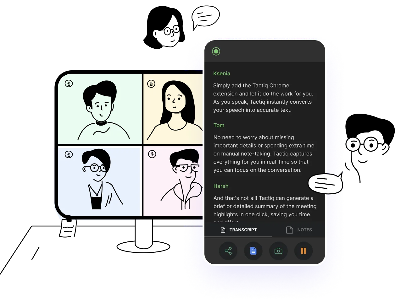 Create AI Transcripts for Meetings and Meeting Recordings